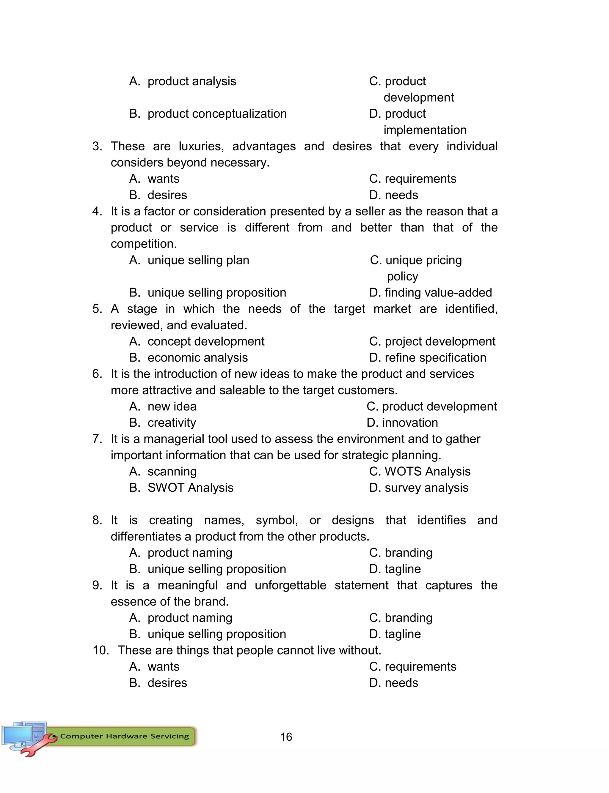 CHS Learning Module G10 | PDF