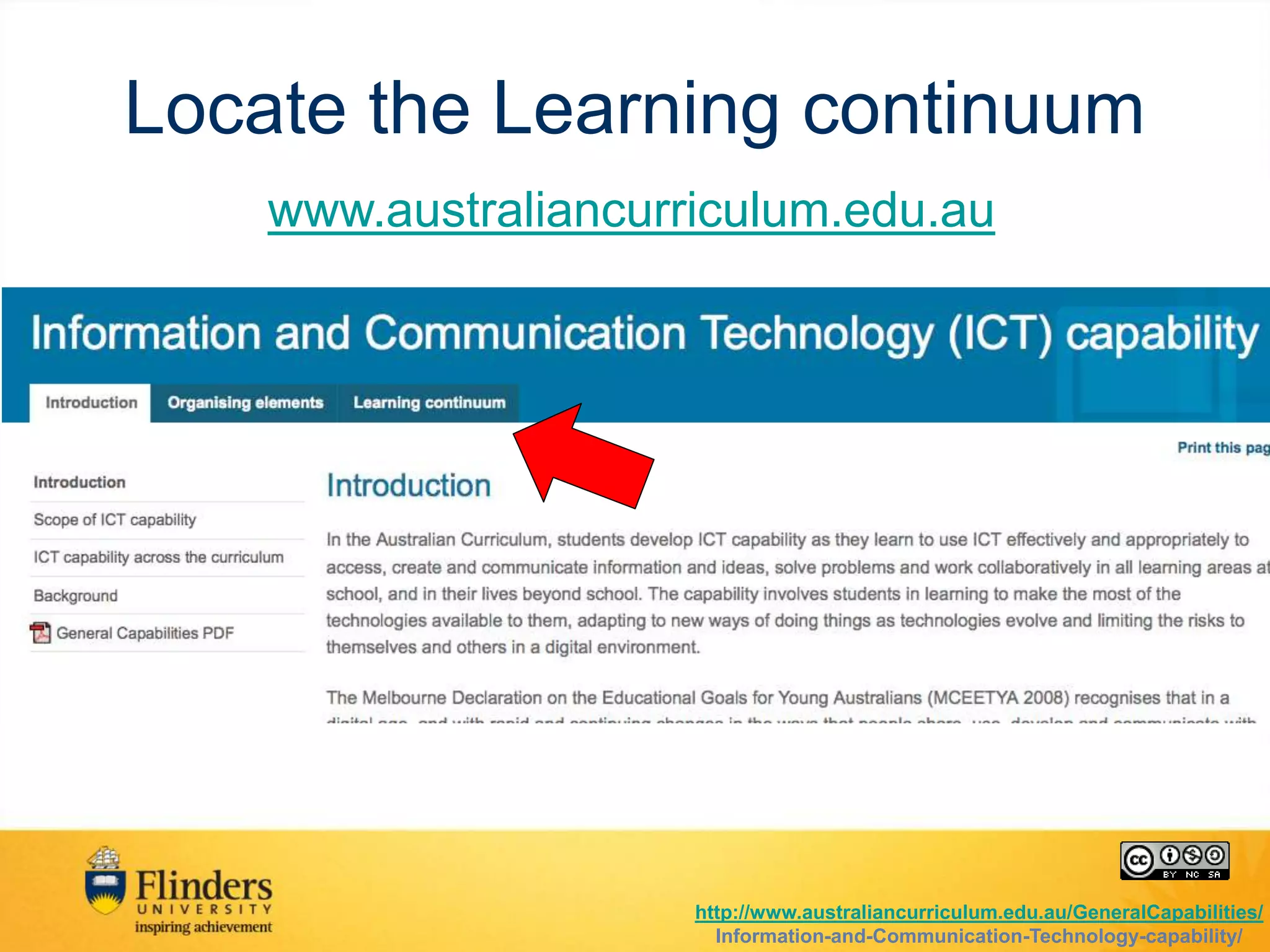 Australian Curriculum: ICT general capability and digital technologies ...