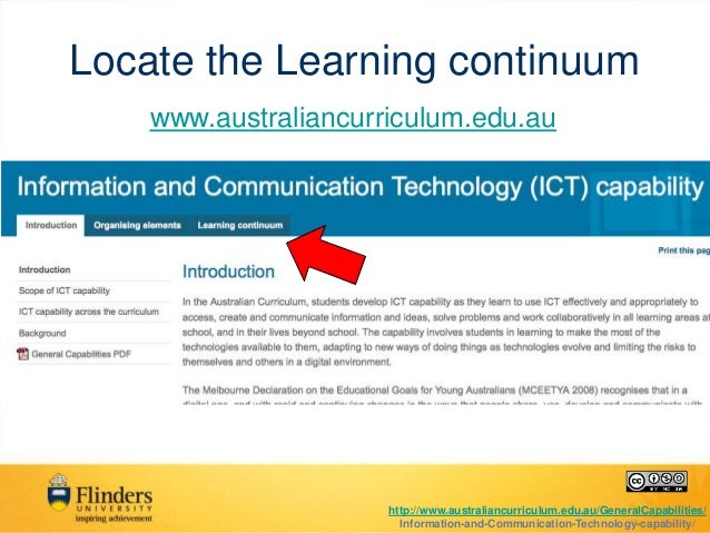 Australian Curriculum: ICT general capability and digital technologie…