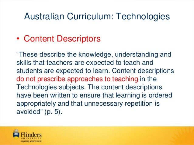 Australian Curriculum: ICT general capability and digital technologie…
