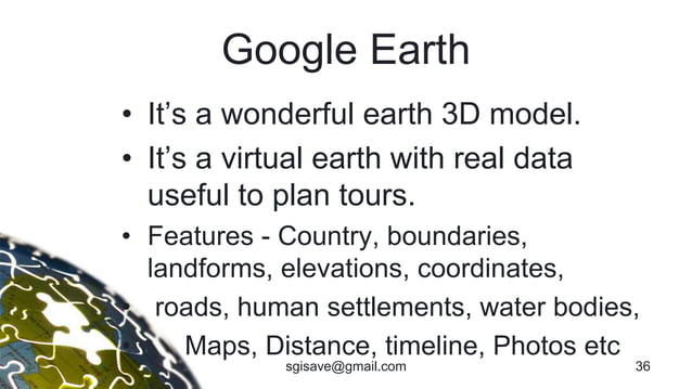 Use of ICT for Geography | PPT