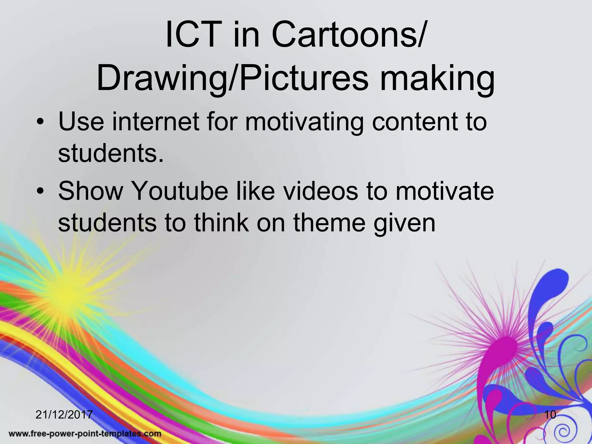 Use of ICT for development of learning material | PPTX