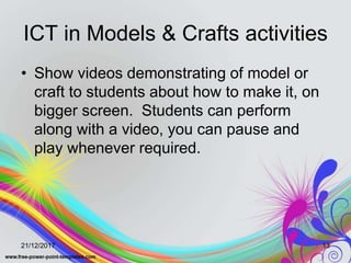 Use of ICT for development of learning material | PPTX