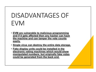 use of technology in elections in india | PPTX