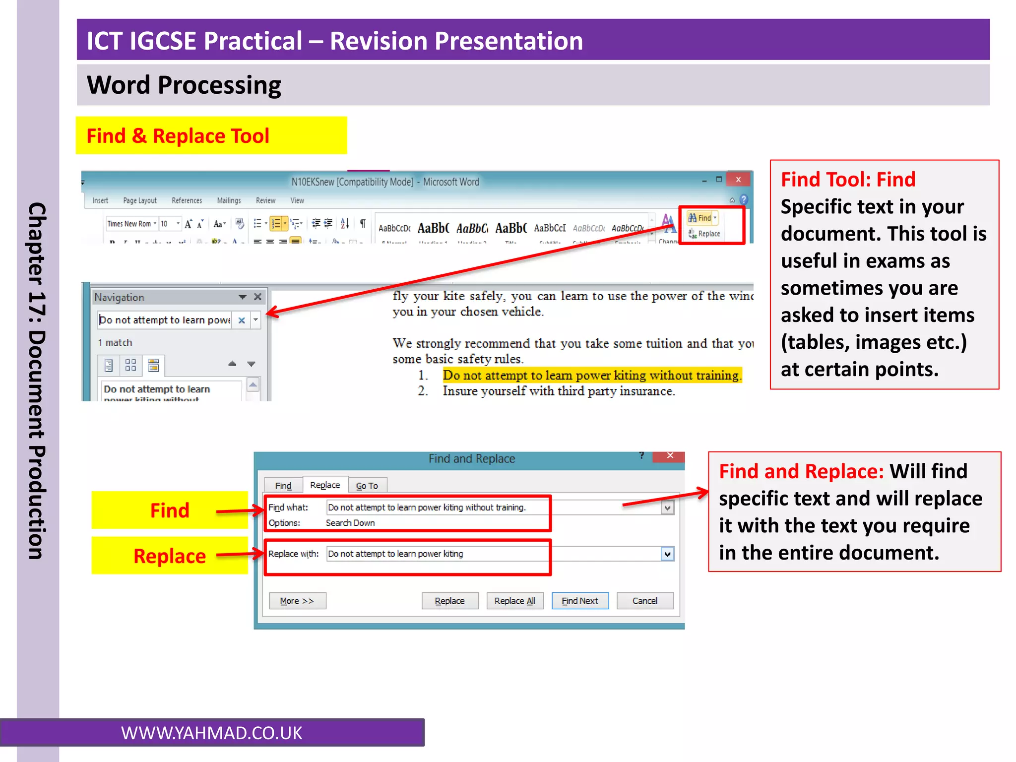 Ict Igcse Practical Revision Word Processing Pdf