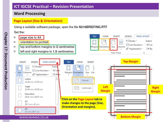 ICT IGCSE Practical Revision - Word Processing.pdf | Desktop Publishing | Computer Software and ...