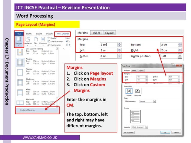 ICT IGCSE Practical Revision - Word Processing.pdf | Desktop Publishing | Computer Software and ...