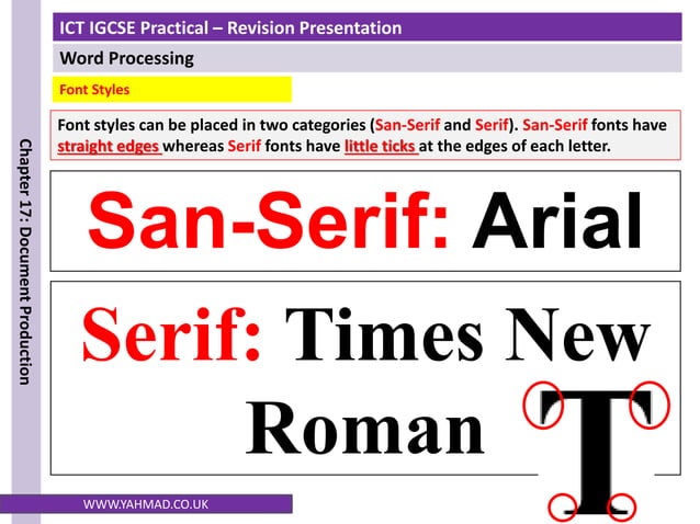 Ict Igcse Practical Revision Word Processing Pdf Desktop Publishing Computer Software And