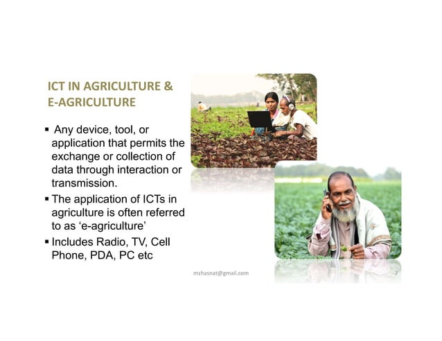 ICT in Bangladesh Agriculture | PPT
