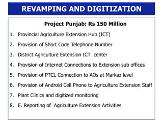 USE OF INFORMATION AND COMMUNICATION TECHNOLOGIES IN PUNJAB AGRICULTURE ...