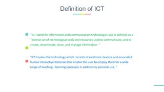 ICT in Big Theory | PPTX