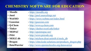 ICT IN CHEMISTRY EDUCATION | PPTX