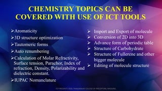ICT IN CHEMISTRY EDUCATION | PPTX
