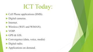 ICT for tourism in destination management ppt | PPTX