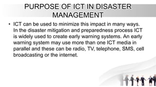 ICT IN DISASTER MANAGEMENT ict busness.pdf