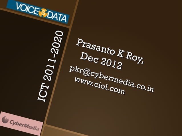 ICT 2012: A Brief History | PPT