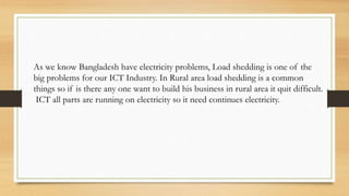 ICT industry problems in Bangladesh | PPT