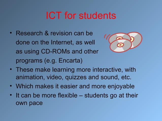 Ict in education | PPT