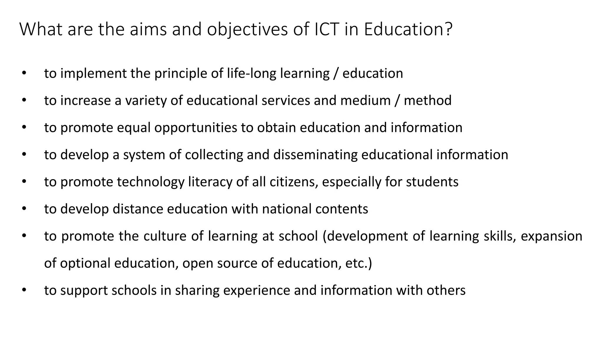 ICT in Education | PPTX