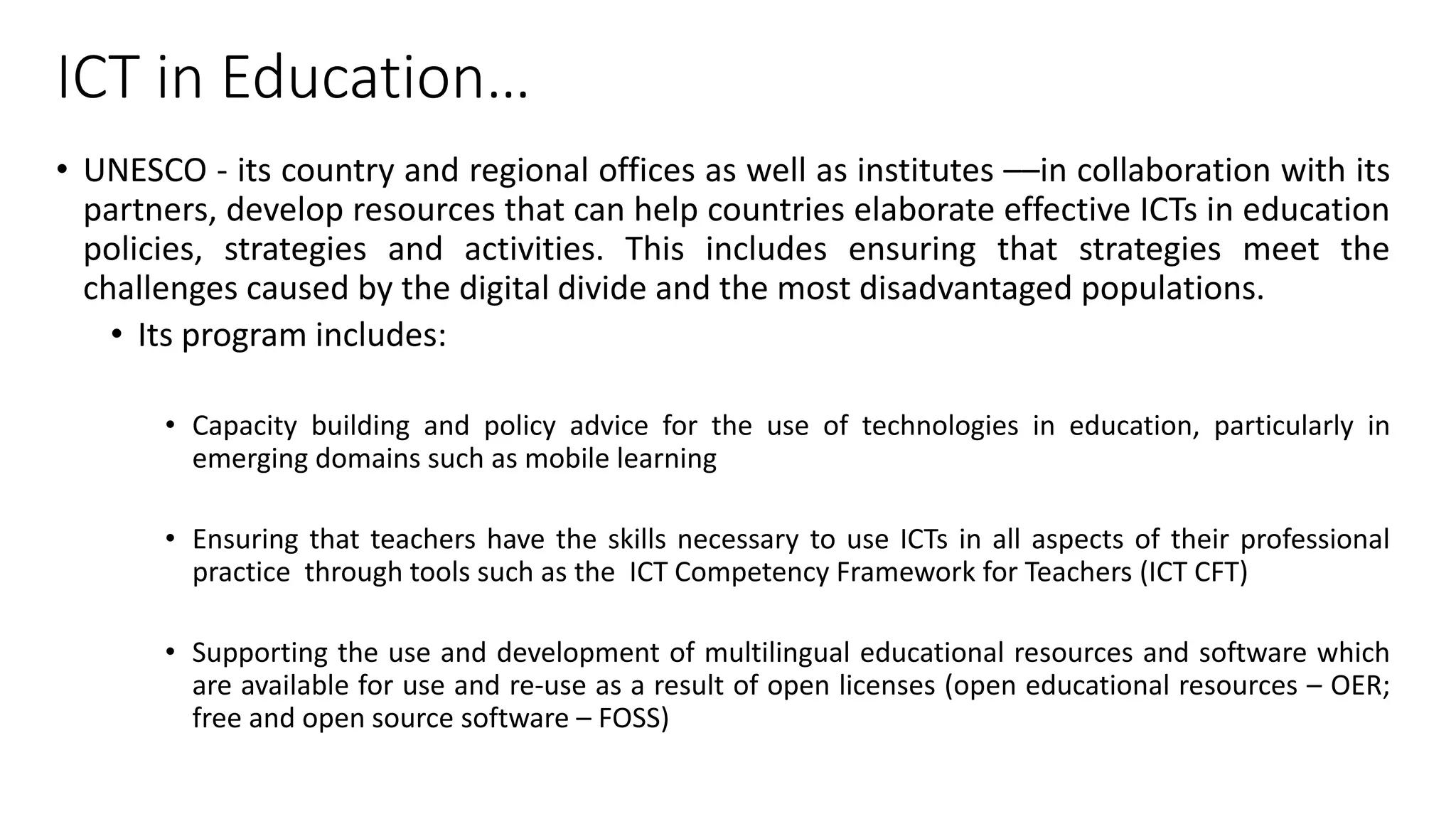 ICT in Education | PPTX