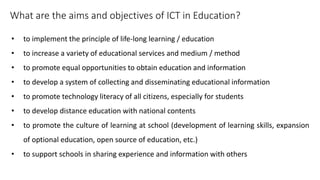 ICT in Education | PPTX