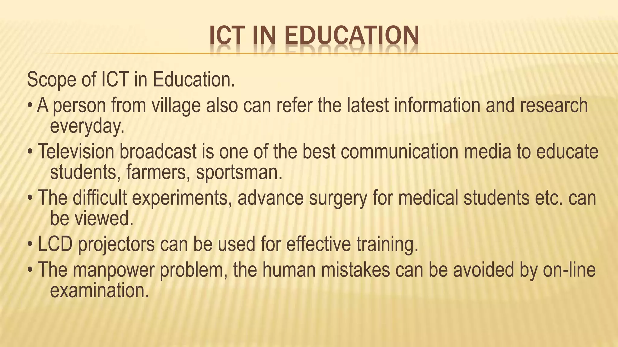 ICT in Education & its Application in Tripura | PPTX