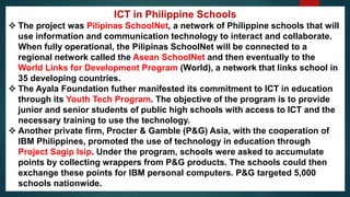 ICT IN EDUCATION for ur references in reporting | PPT