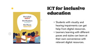 Ict in education use of ict in learning physical sciences | PPTX