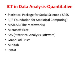 Use of ICT in educational research | PDF | Search | Internet