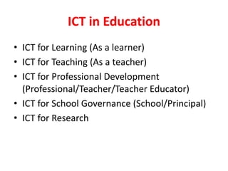 Use of ICT in educational research | PDF