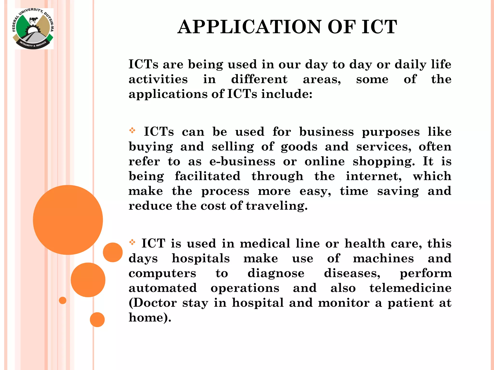 Ict in education fudma 2017 | PPT