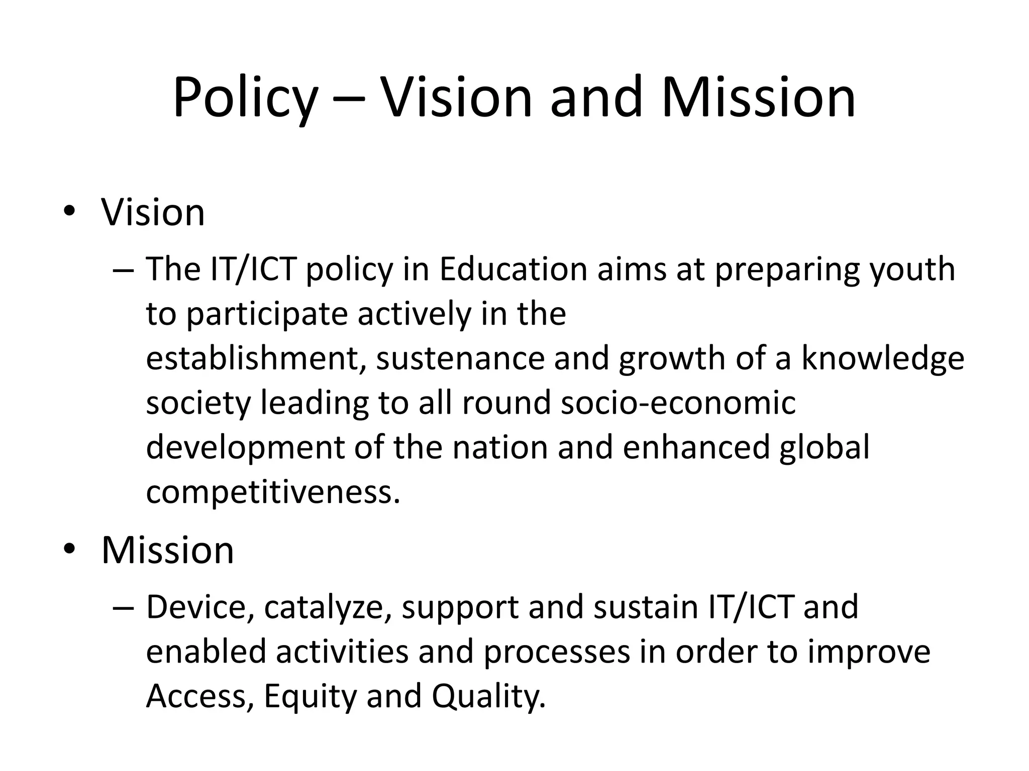 Information Technology application for Education | PPTX