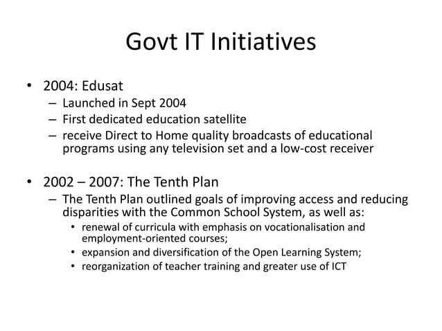 Information Technology application for Education | PPTX | IT and ...