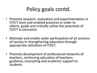 Information Technology application for Education | PPTX