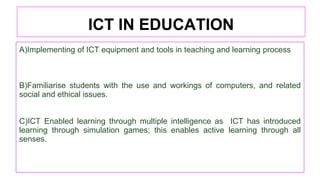 Ict in education mariallamas | PPTX