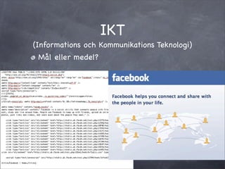 ICT in education (Swedish) | PDF