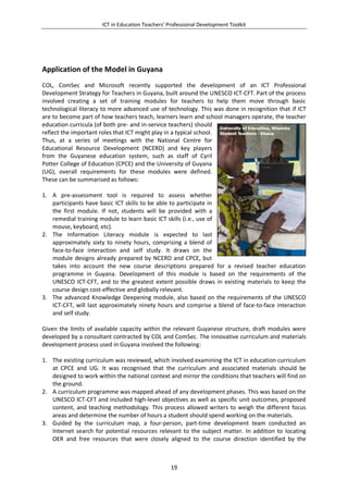 ICT In Education Teachers Professional Development Toolkit | PDF