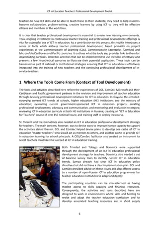 ICT In Education Teachers Professional Development Toolkit | PDF
