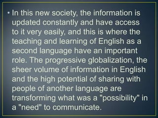Ict in english teaching | PPT