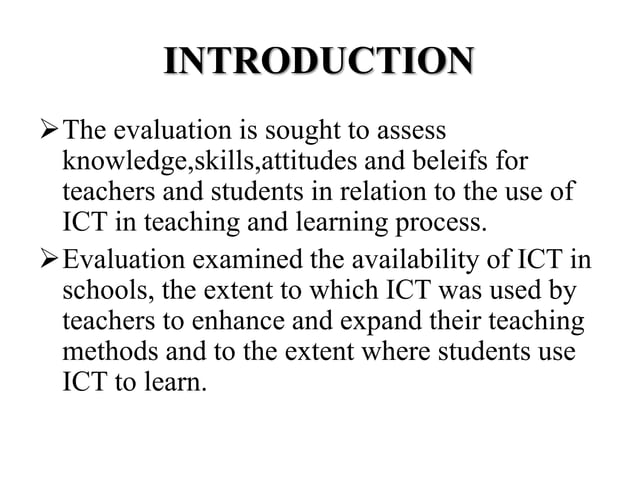 ICT IN EVALUATION.pptx