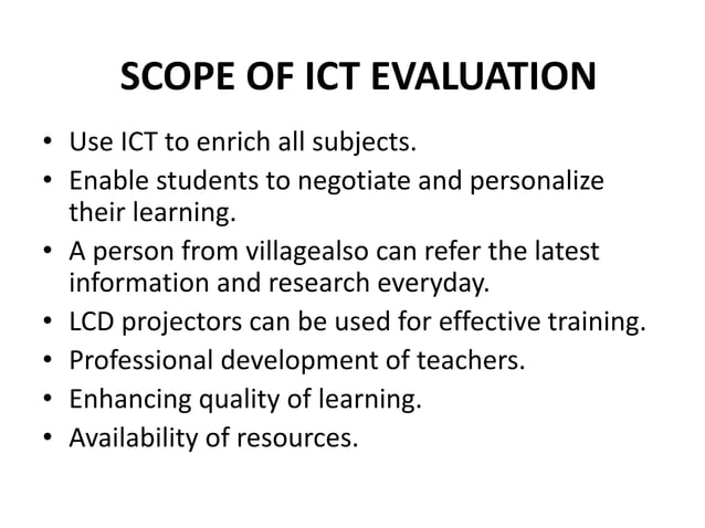 ICT IN EVALUATION.pptx
