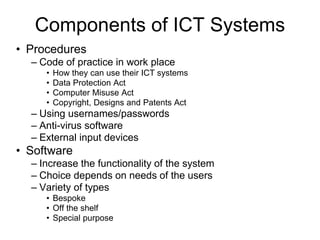 AQA AS ICT INFO2 Revision | PPTX