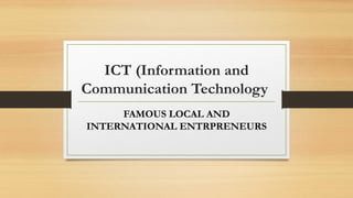 ICT (Information and Communication Technology.pptx