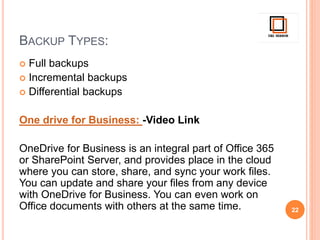 Ict infrastructure management | PPTX