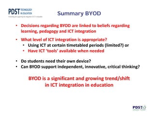 ICT infrastructure (PDST Technology in Education) | PDF