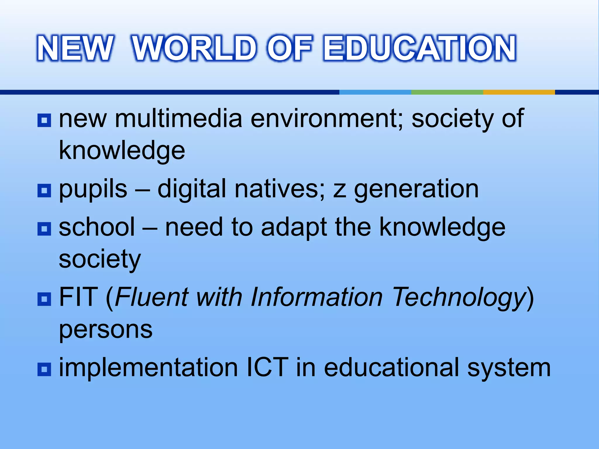 ICT Initiatives | PPTX
