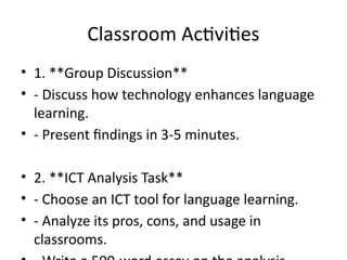 ICT_in_Language_Learningict-and-english-language-learning#17 | PPT