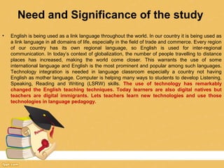 Ict in language teaching | PPT