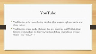 Ict in language teaching using youtube | PPTX