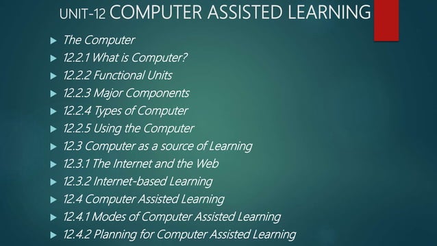 Ict in learning | PPTX | Internet | Computing